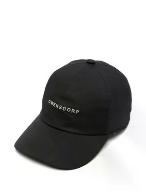 Rick Owens Embroidered Baseball Cap - Black