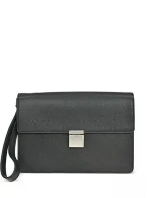 LOUIS VUITTON Taiga Selenga Clutch Bag