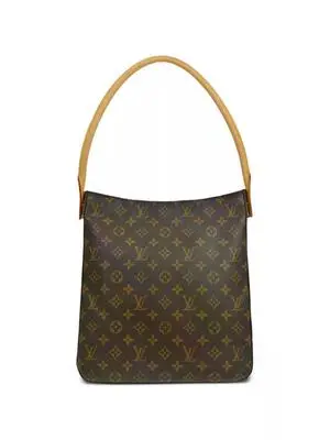 LOUIS VUITTON 2004 Looping Gm Shoulder Bag - Brown
