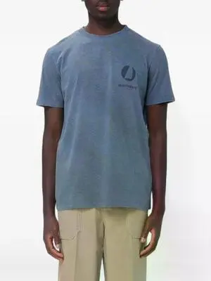 MURPHY&NYE Tug Logo-print Crew-neck T-shirt - Blue