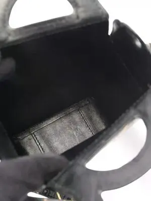 Balenciaga 2018-2026 Leather Logo Box Satchel