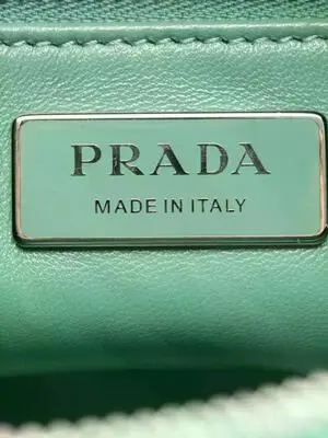 Prada 2026 Nappa Antique Multi Pocket Crossbody Bag - Green