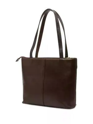 Burberry 2000-2017 Leather Tote Bag