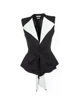 Givenchy Draped Sleeveless Top - Black