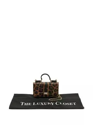 Dolce & Gabbana Miss Sicily Leopard-print Tote Bag