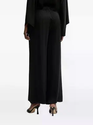 HAVEONE Elasticated-waistband Wide-leg Trousers