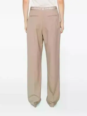Casablanca Logo-waistband Trousers