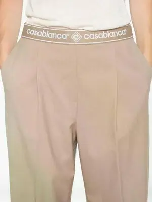 Casablanca Logo-waistband Trousers