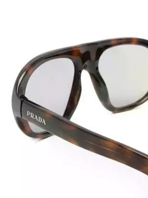 Prada Tortoiseshell-effect Sunglasses