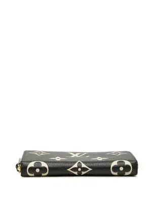 LOUIS VUITTON 2010-2026 Bicolor Monogram Empreinte Giant Zippy Wallet Long Wallets