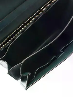 Celine 2010-2011 Medium Calfskin Classic Box Crossbody Bag - Green