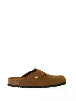 BIRKENSTOCK Boston Big-buckle Mules - Brown