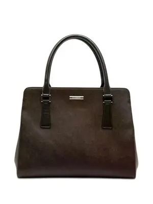 Burberry 2000-2017 Leather Handbag - Brown
