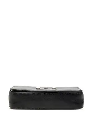 Miu Miu Goatskin Madras Flap Crossbody Bag