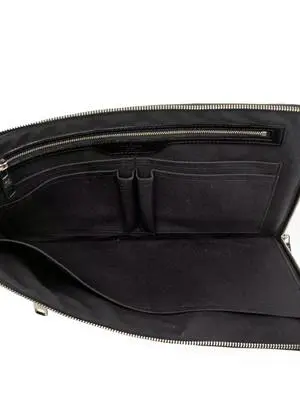 LOUIS VUITTON 2012 Damier Graphite Poche Documents Portfolio Clutch Bag