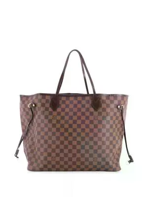 LOUIS VUITTON Neverfull Damier Gm Tote Bag - Brown