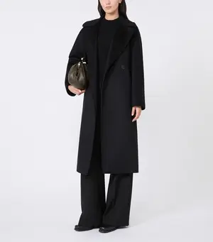 Max Mara Virgin Wool Belted Coat