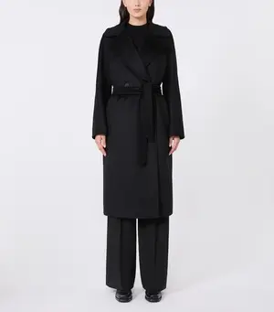 Max Mara Virgin Wool Belted Coat