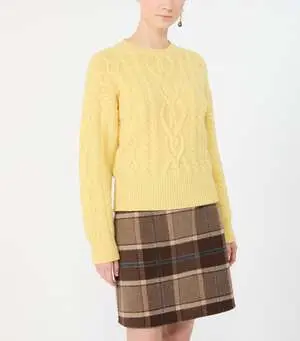 Max Mara Wool Cable Knit Sweater