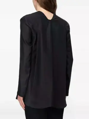 Ter Et Bantine V-neck Silk Blouse