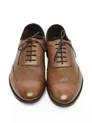 Bottega Veneta Perforated Oxford Shoes