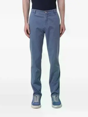 JECKERSON Button-fastening Chino Trousers - Blue