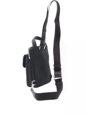 Prada 2013-2026 Saffiano Trimmed Re Nylon Smartphone Case Satchel
