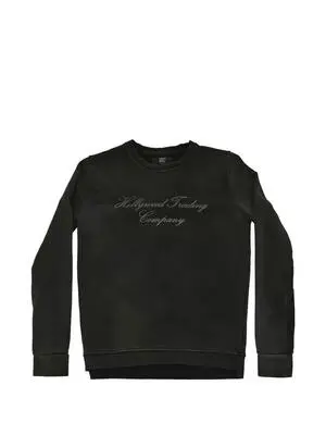 HTC LOS ANGELES Hollywood T.c Logo-print Cotton Sweater - Black