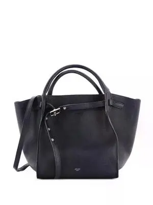 Celine Big Bag Grained Calfskin Small Satchel - Black