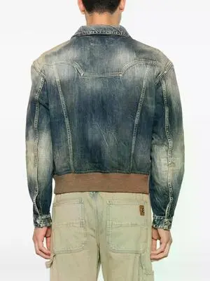 Dsquared2 Distressed Denim Jacket