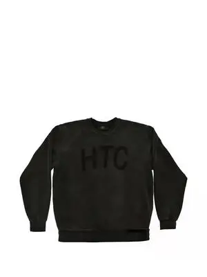 HTC LOS ANGELES Faded Logo-print Sweatshirt