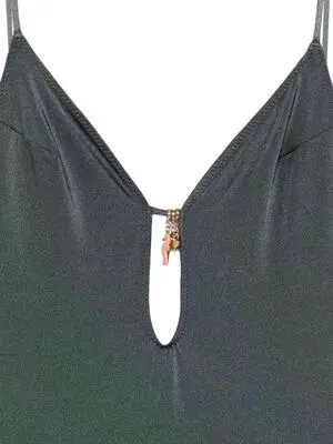 MC2 SAINT BARTH Embellished Cut-out Swimsuit