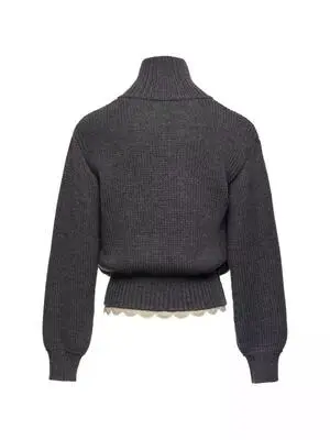Magda Butrym Ribbed-knit Cardigan
