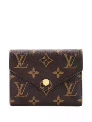 LOUIS VUITTON Victorine Wallet Monogram Canvas Small Wallets - Brown