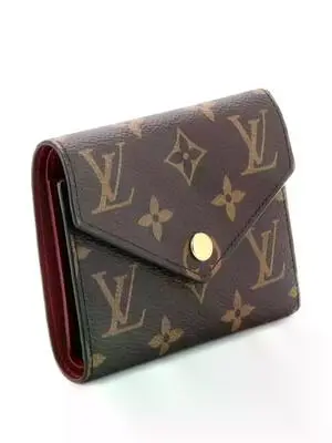 LOUIS VUITTON Victorine Wallet Monogram Canvas Small Wallets