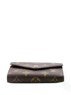 LOUIS VUITTON Victorine Wallet Monogram Canvas Small Wallets
