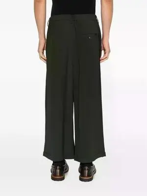 ZIGGY CHEN Palazzo Pants With Pleated Detailing