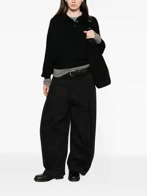 LISA YANG Etta Button-up Polo Shirt