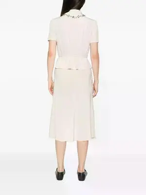 Prada Embellished Midi Dress