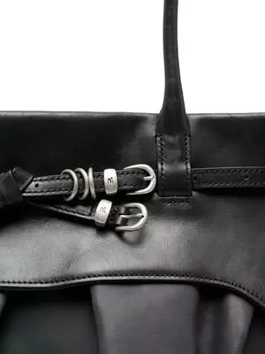 MARGESHERWOOD Belt Detail Leather Tote Bag