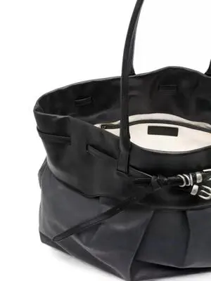 MARGESHERWOOD Belt Detail Leather Tote Bag
