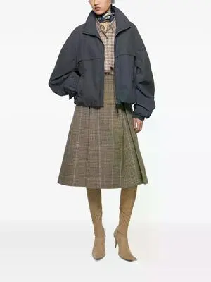 Acne Studios Logo-print High-neck Jacket