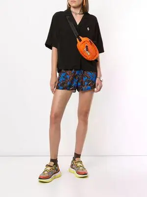 COUNTY OF MILAN Abstract Floral Print Shorts