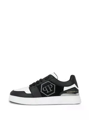 Philipp Plein Lo-top Sneakers Crystal Hexagon