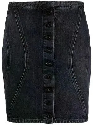 COUNTY OF MILAN Denim Mini Skirt