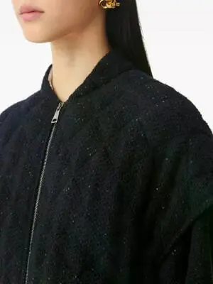 Fabiana Filippi Sequin-embellished Quilted Coat