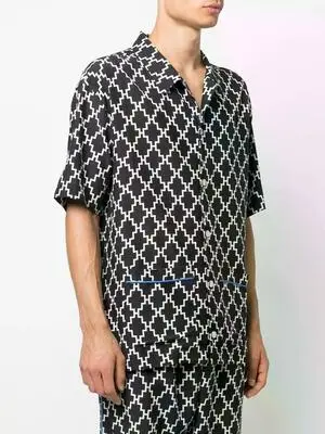 COUNTY OF MILAN Logo-print Short-sleeved Shirt