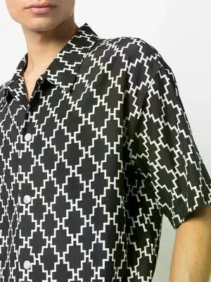 COUNTY OF MILAN Logo-print Short-sleeved Shirt