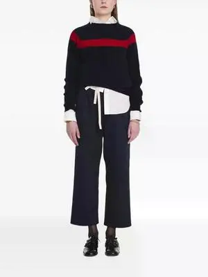 LA FETICHE Seam-free Graphic-panel Sweater