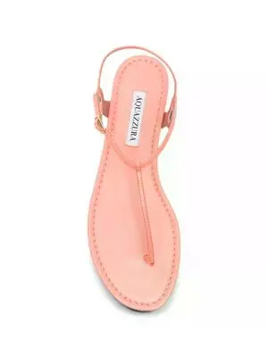 AQUAZZURA Sandals With Buckle-fastening Ankle Strap - Orange